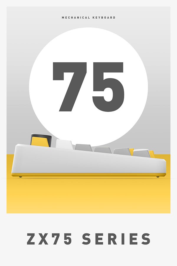 ZX75 Series Hot Swappable Wireless Mechanical Keyboards – IQUNIX