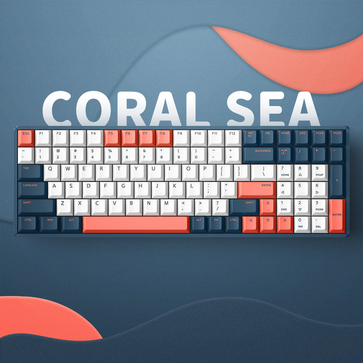 IQUNIX F97 Coral Sea Keyboard | Gaming Keyboard